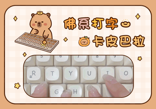 佛系打字·卡皮巴拉 - 搜狗输入法 - 搜狗皮肤